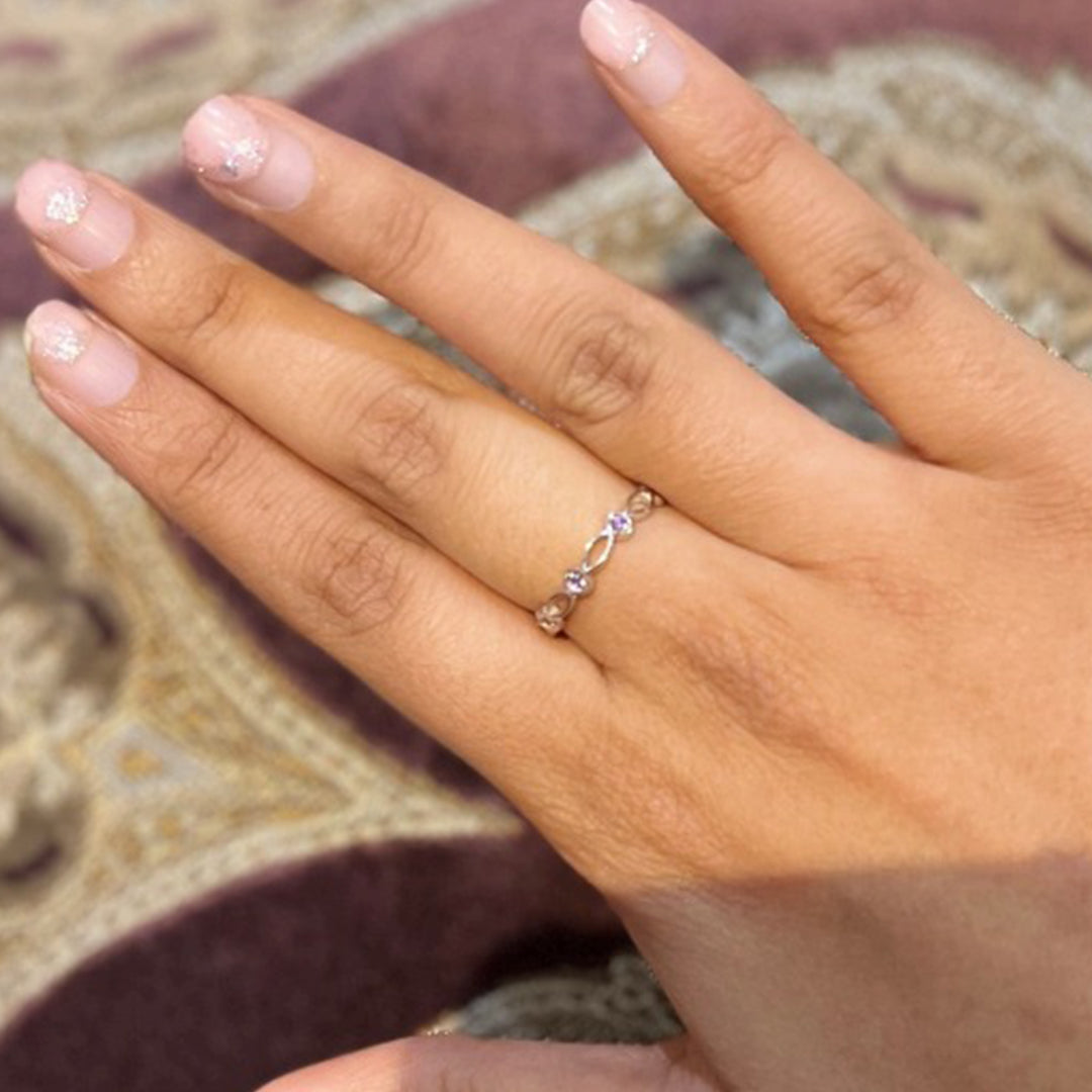 Minimalistic Ring- 925 Sterling Silver – AARAVEE